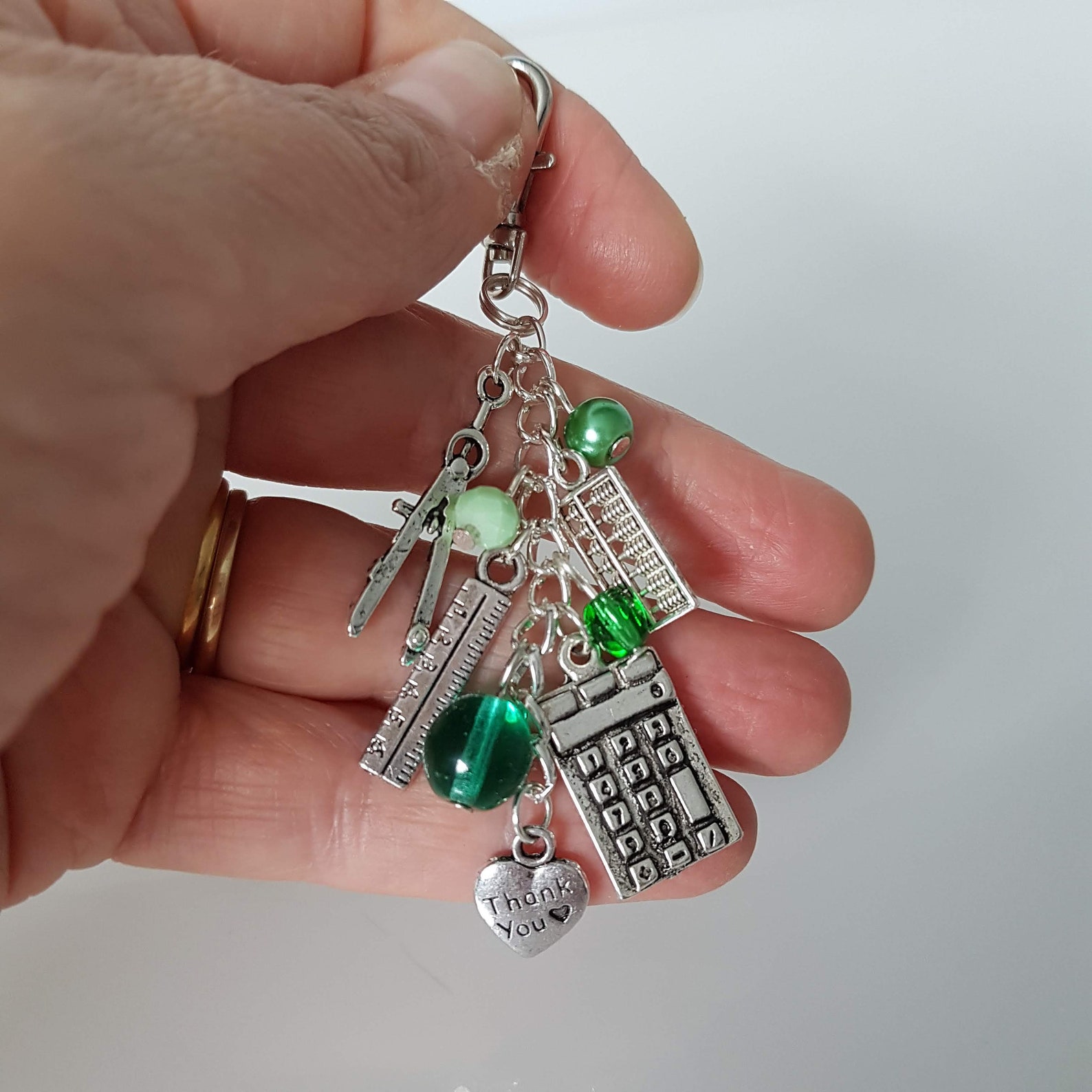 Maths Teacher Bag Charm Maths Teacher Gift Math Teacher - Etsy UK