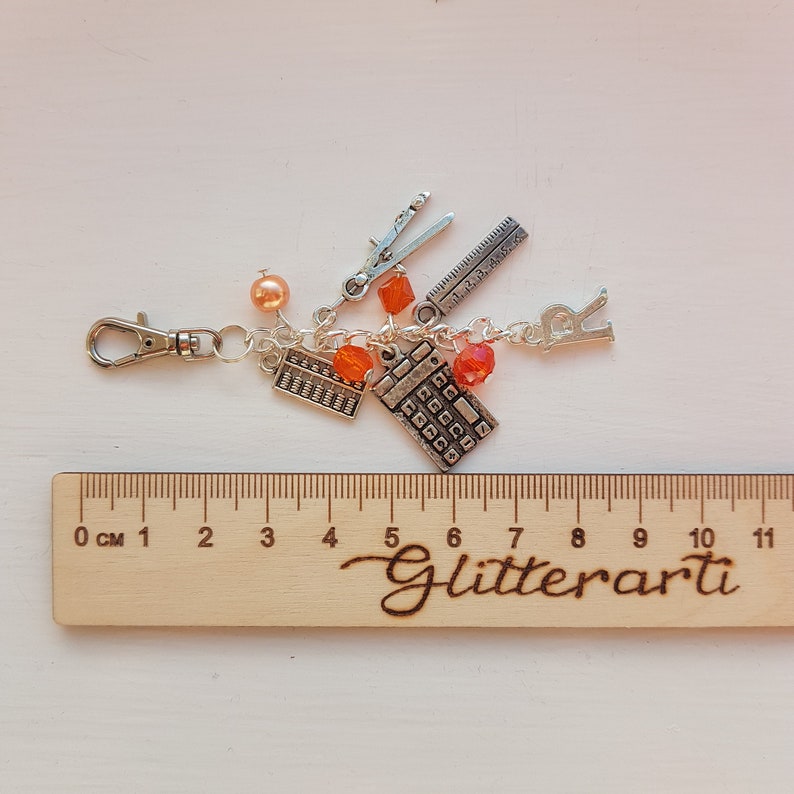 Maths Gift Mathematician Bag Charm Math Keychain - Etsy UK