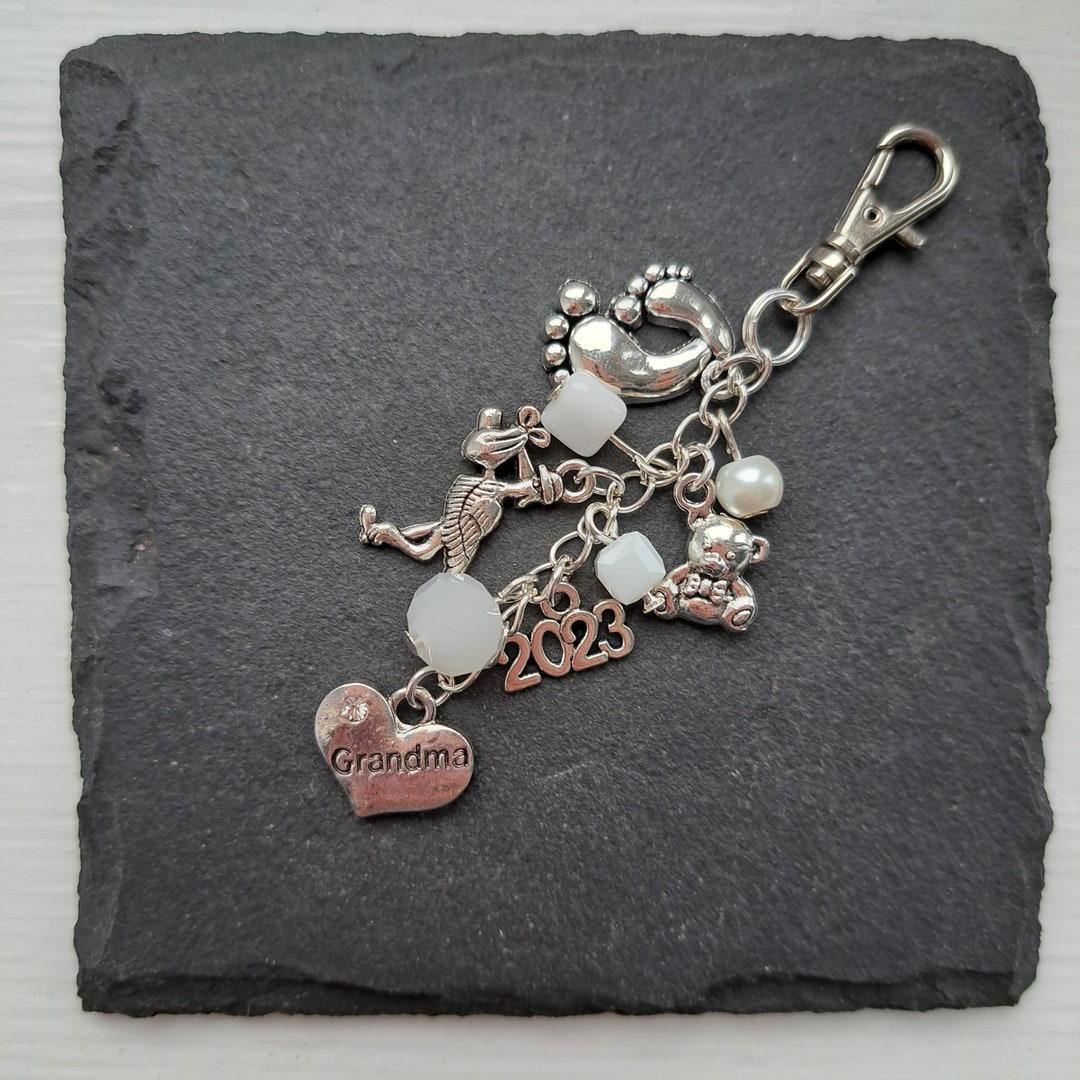 New Grandma Gift Grandma Bag Charm Grandma Keychain - Etsy UK