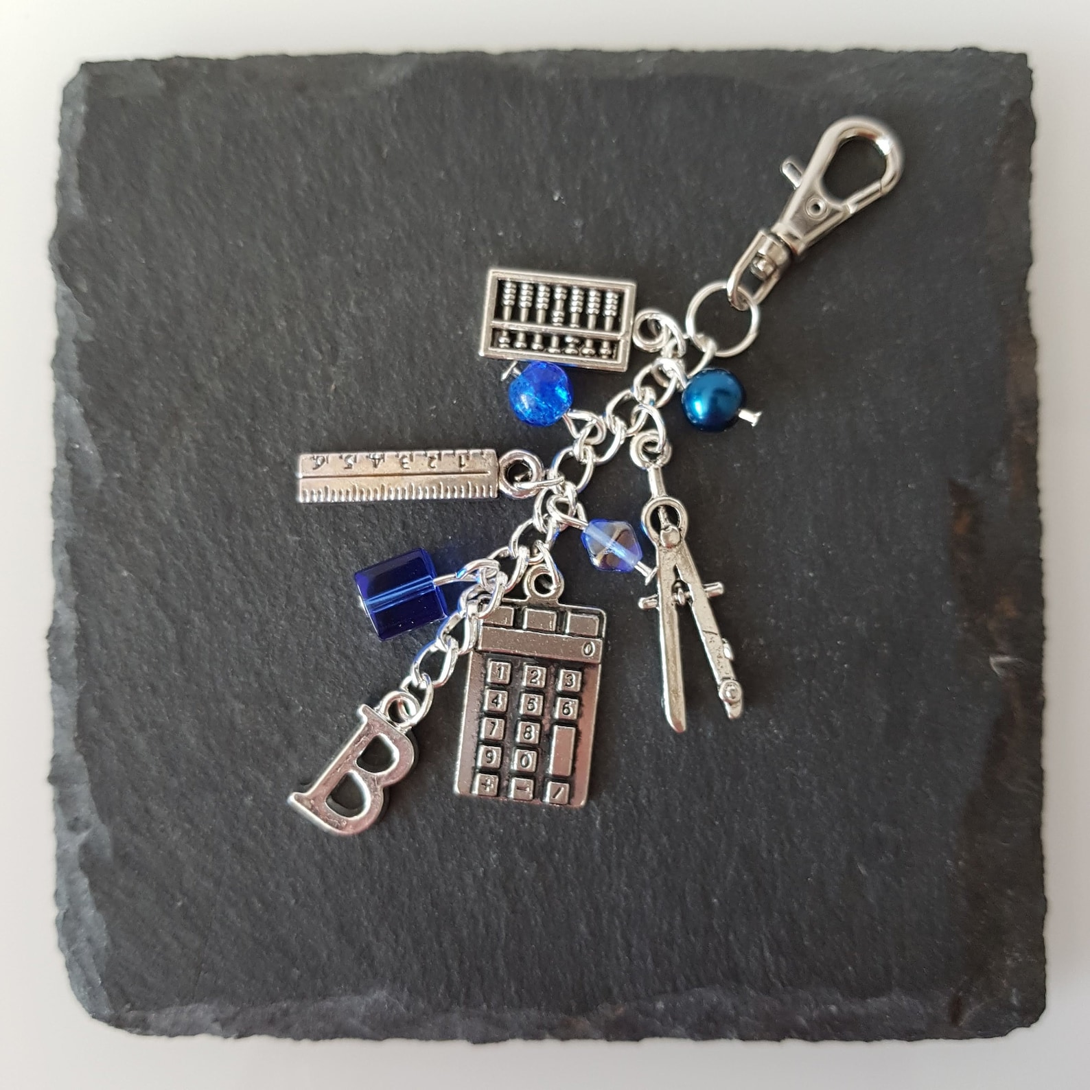 Maths Gift - Mathematician Bag Charm - Math Stocking Filler - Etsy UK