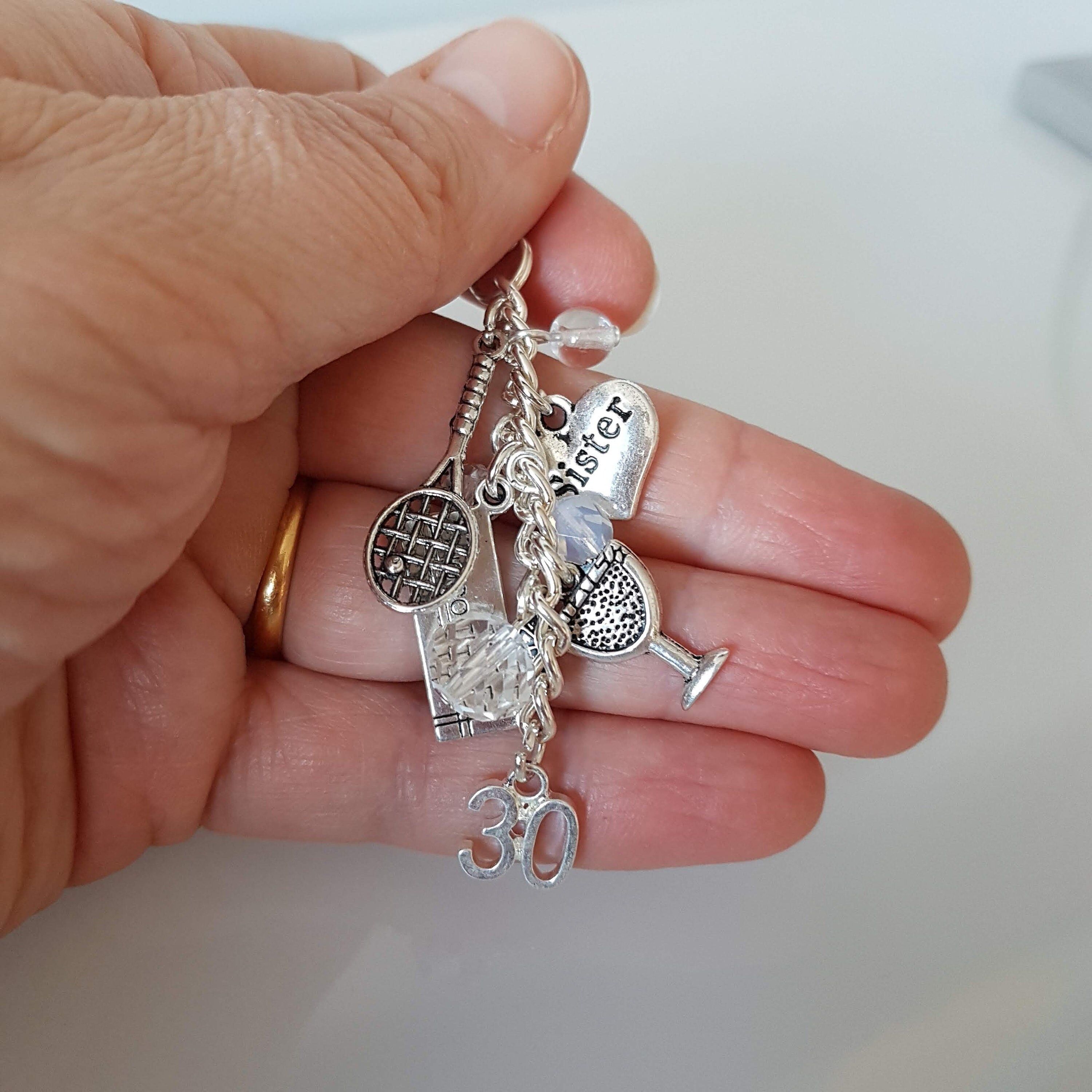 30th Birthday Bag Charm 30th Birthday Gift 30th Birthday - Etsy UK