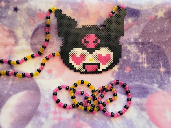 Pastel Goth Perler Beads
