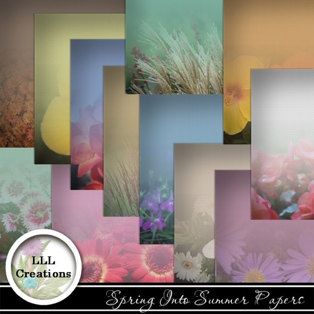 Downloadable Files Nothing Will Be Shipped LLL Scrap Creations Spring ...