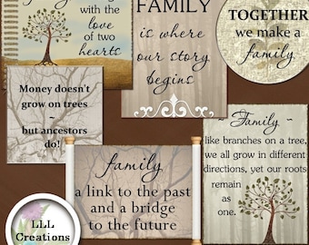 Family Word Art | Etsy