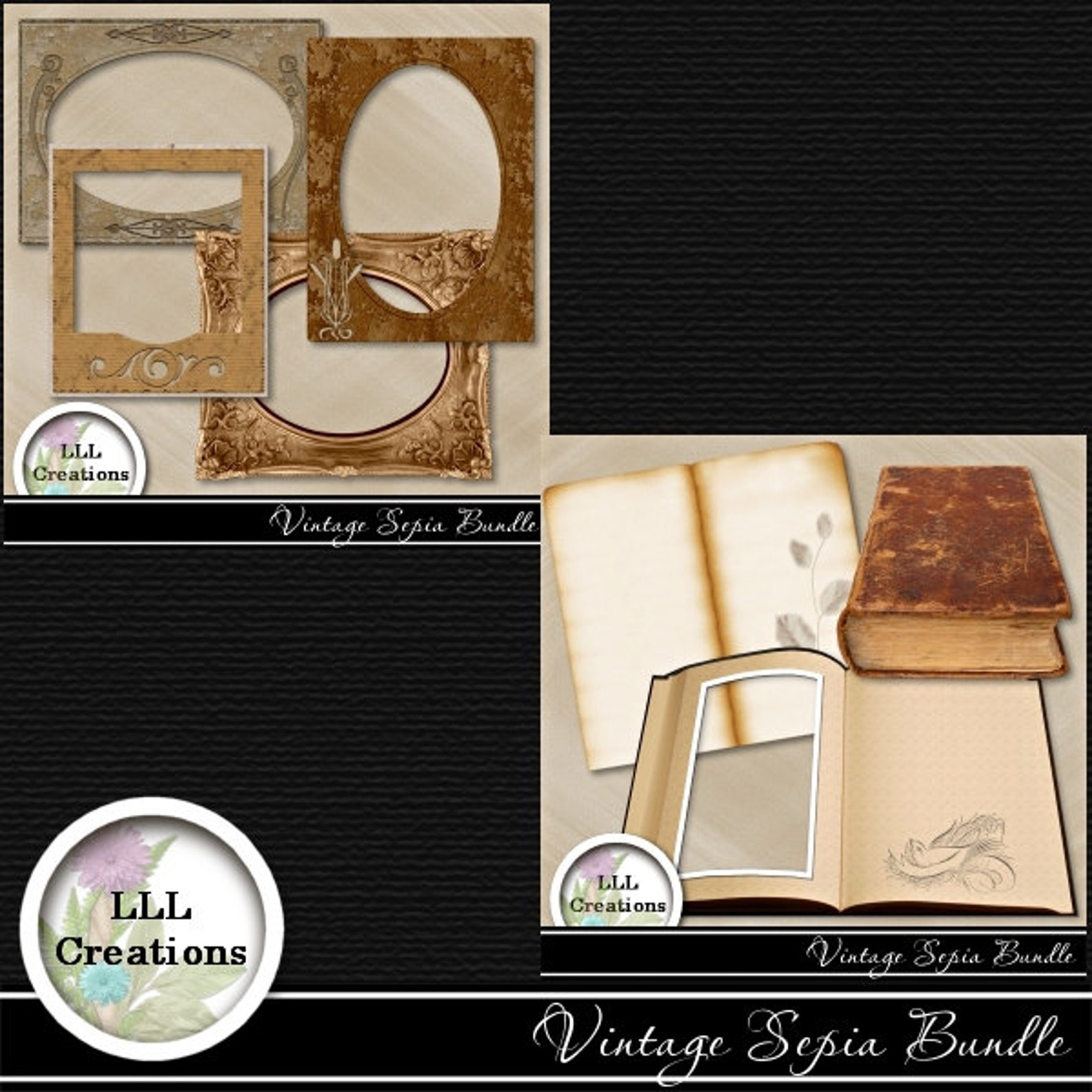 Downloadable Files Nothing Will Be Shipped LLL Scrap - Etsy