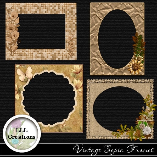 Scrapbooking Frames - Etsy