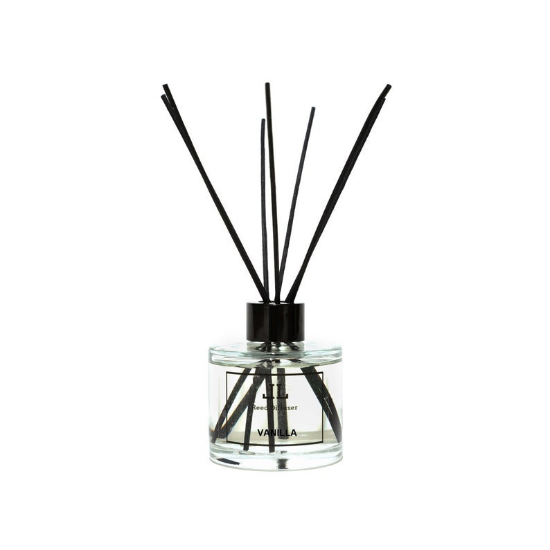 Vanilla REED DIFFUSER Bottle With Sticks, Relaxing Home Fragrance/decor ...