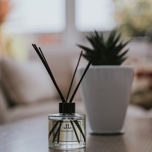 Christmas Tree REED DIFFUSER Bottle With Sticks, Festive Pine, Holiday ...