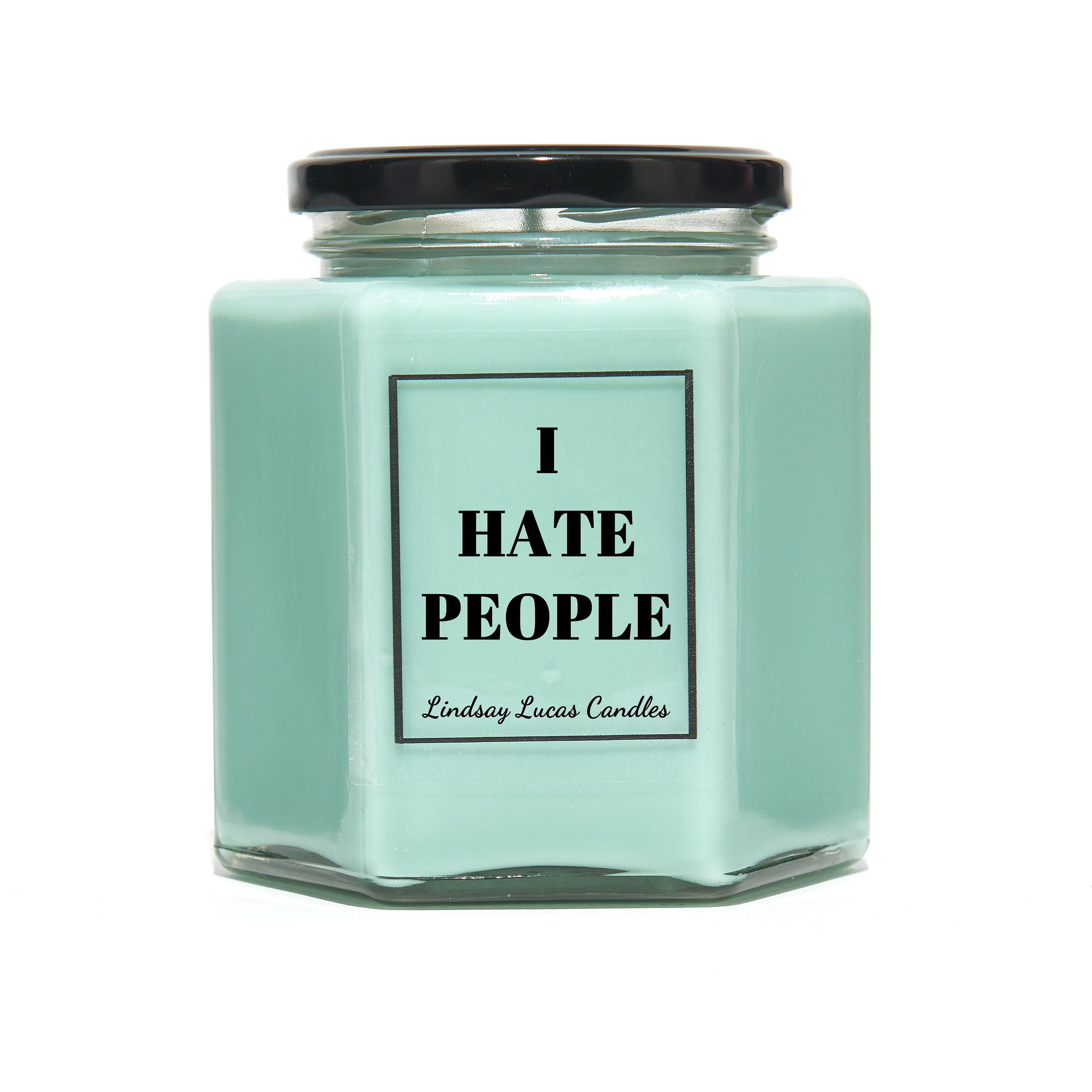 I Hate People Candle, Sarcastic Gift, Candle, Gift, Gift for Antisocial ...