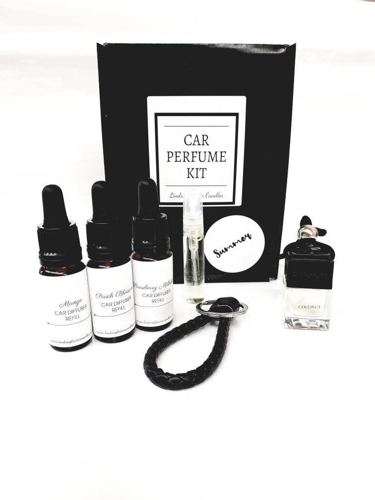 Car Perfume/cologne Air Freshener Diffuser Gift Box - Etsy UK