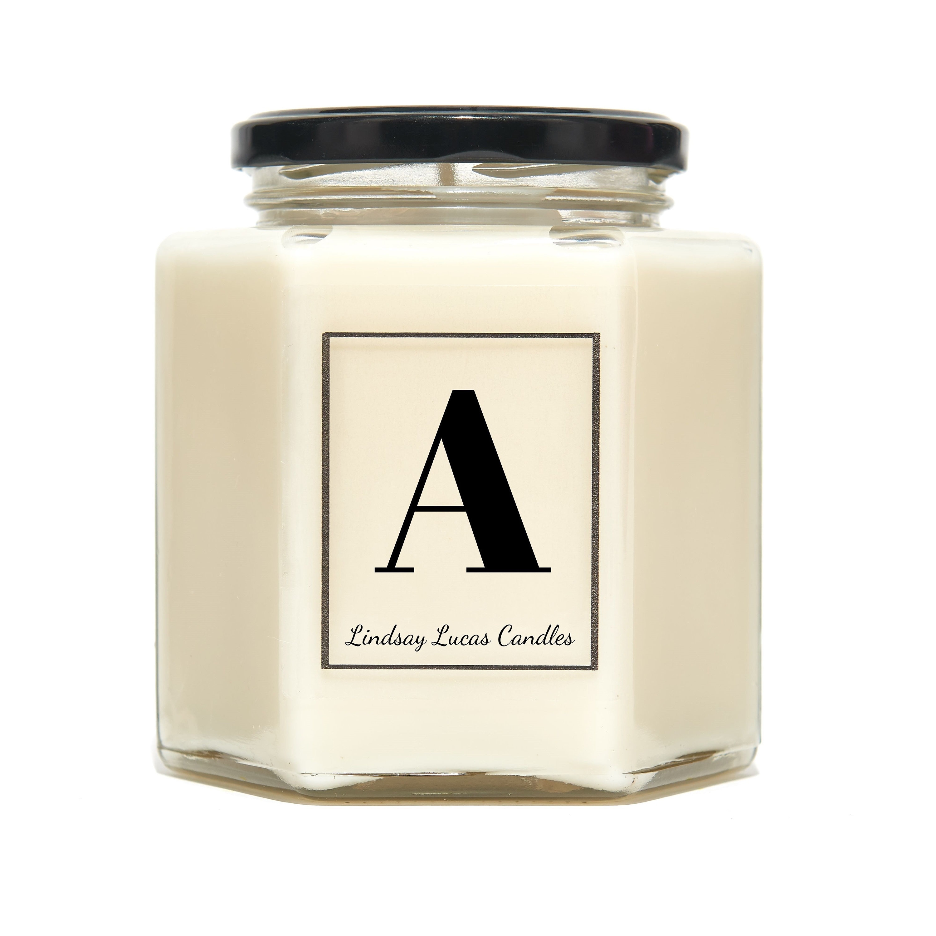 Letter A Candle Alphabet Scented Candle - Etsy UK