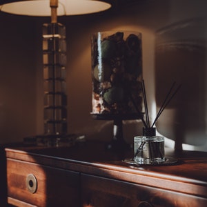 Gingerbread REED DIFFUSER Bottle With Sticks, Christmas Spice Home ...