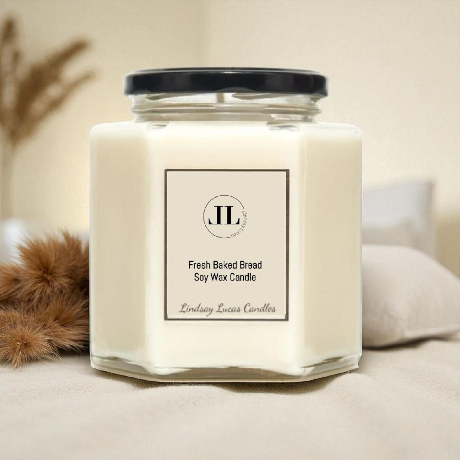 Fresh Baked Bread Scented Candle, Bakery Type, Soy Wax Vegan Candles - Etsy
