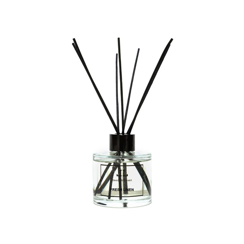Fresh Linen REED DIFFUSER Bottle With Sticks Spring Clean - Etsy UK