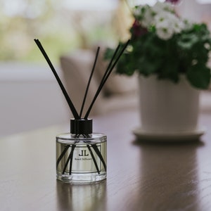 Gingerbread REED DIFFUSER Bottle With Sticks, Christmas Spice Home ...