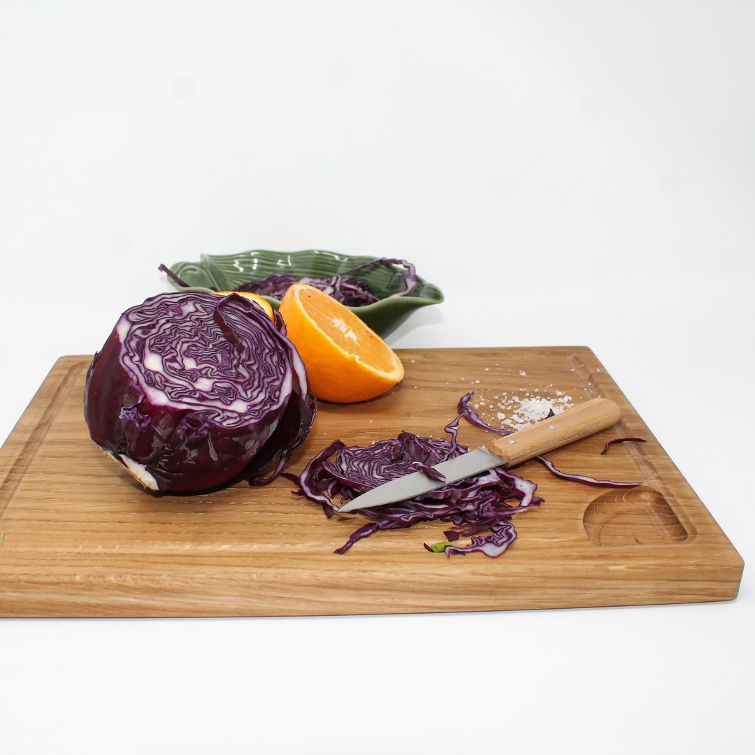 Chopping Board Two Sided Cutting Board Wooden Chopping Block Carving ...