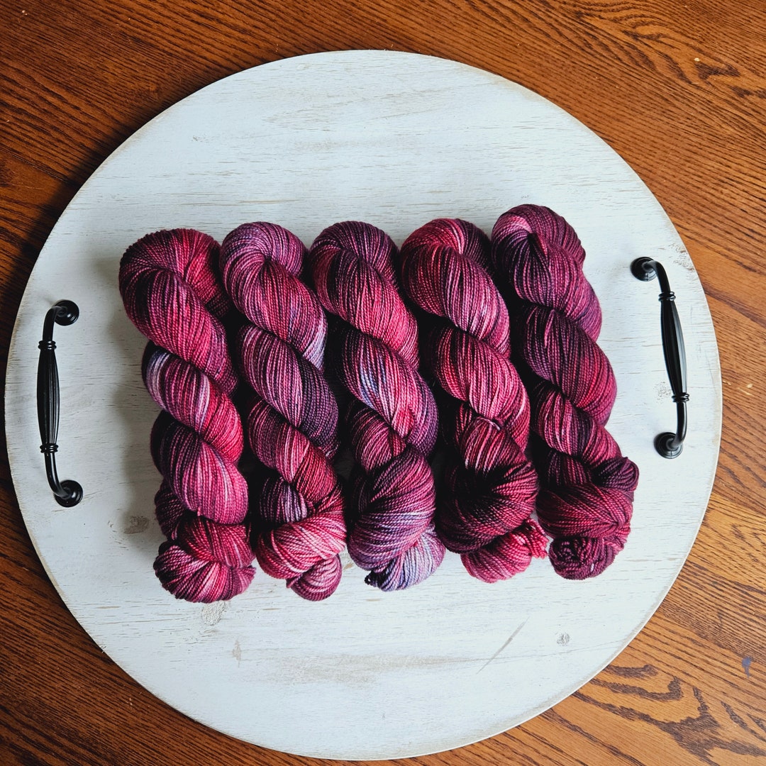 I'm so Moody Deluxe Hi-twist Sock Yarn Variegated W/ Speckles Hand Dyed ...