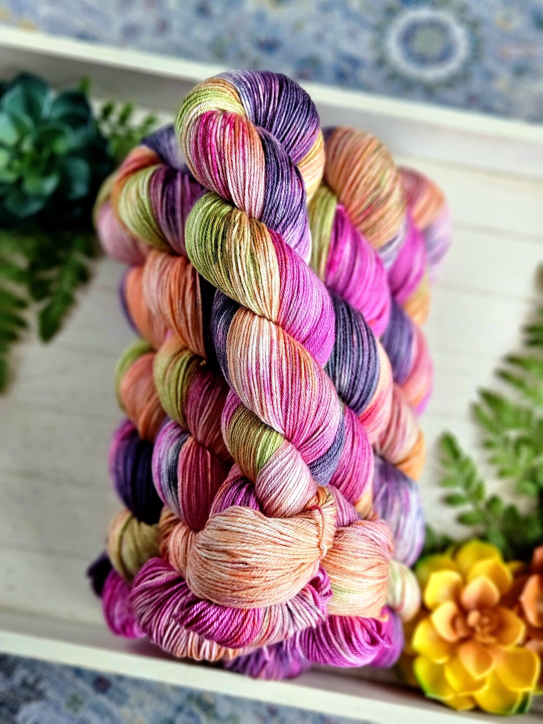 Hey Boo! - Deluxe Non-superwash Fingering Yarn | Halloween Vibrant ...