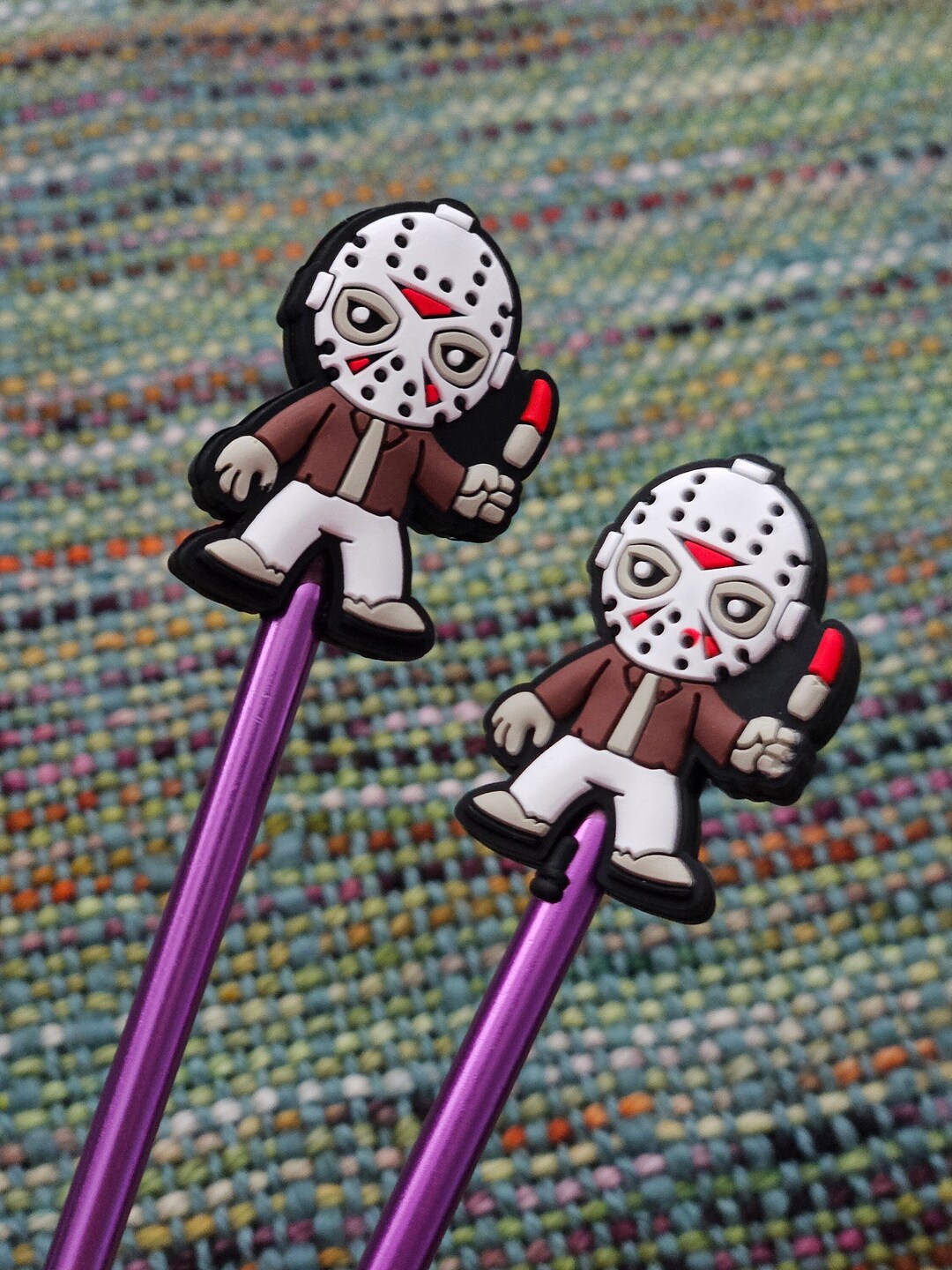 Jason (horror) Needle Stopper Protector - Set of 2 Needle Point ...