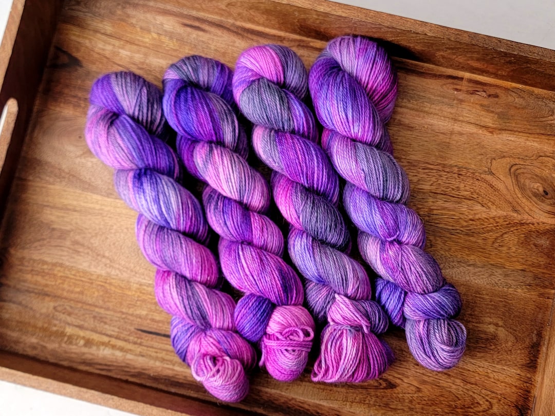 Celestial Nights Baby Alpaca Yarn Variegated Hand Dyed Yarn Sport ...