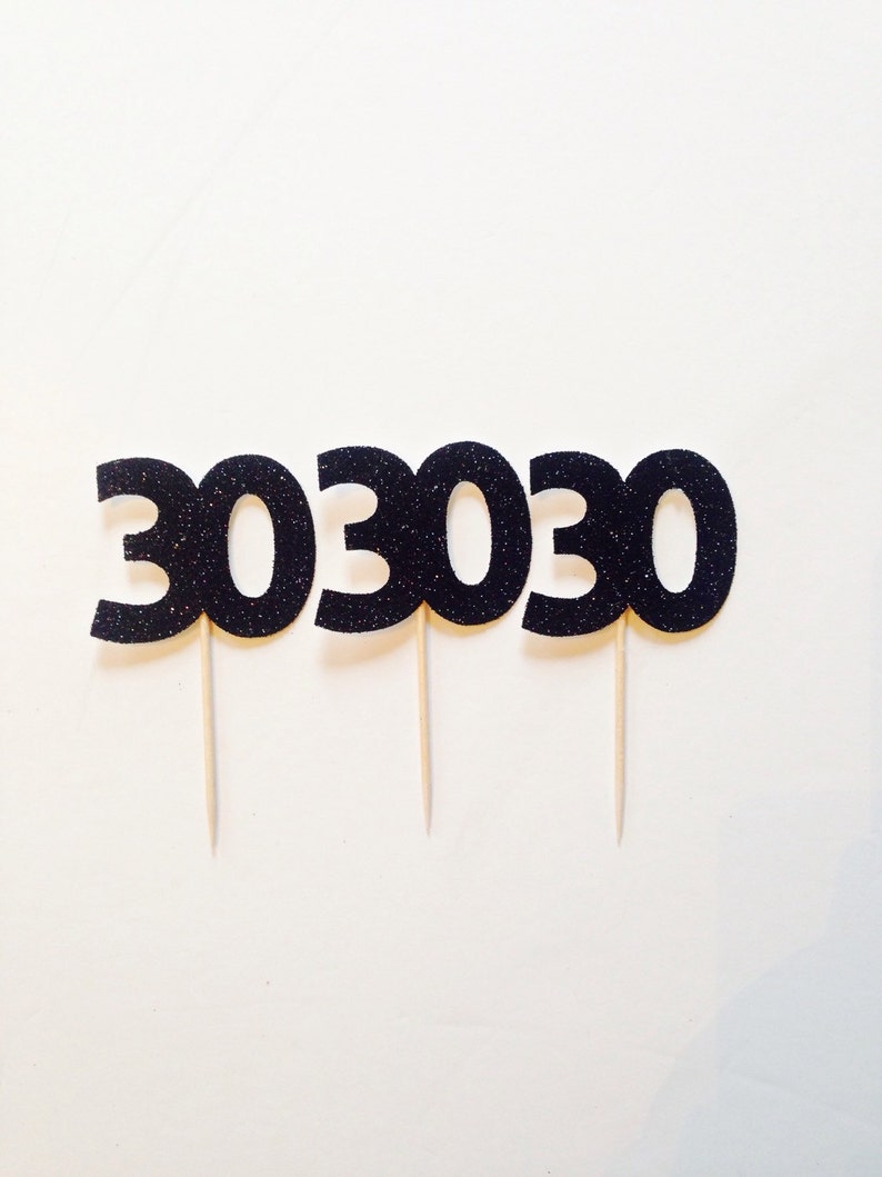 30th Birthday Cup Cake Toppers Black Glitter Partygold Etsy 30th-birthday-cup-cake-toppers-black-glitter-partygold-etsy