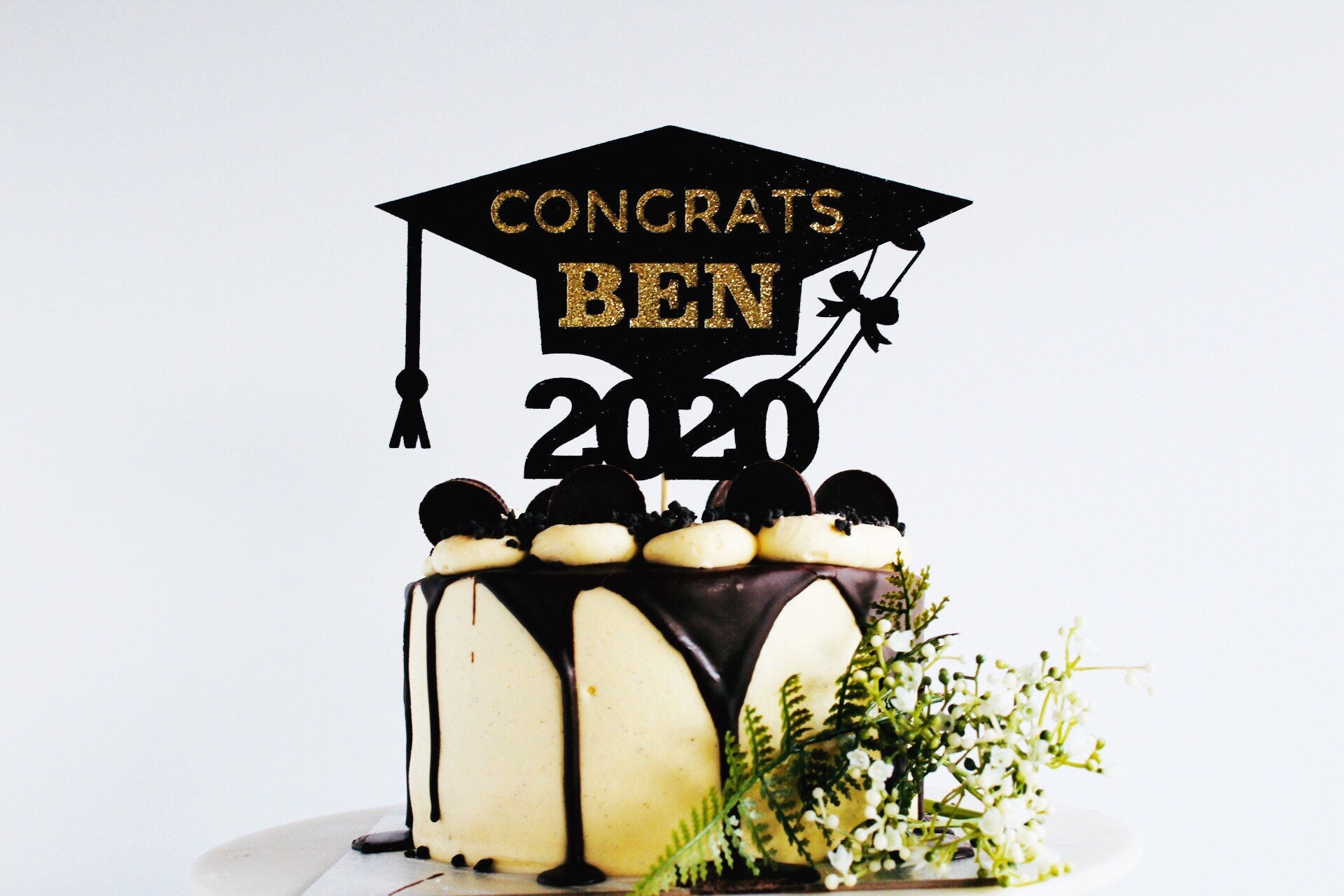Personalised Graduation Hat Topper Class of 2020 Personslised - Etsy UK