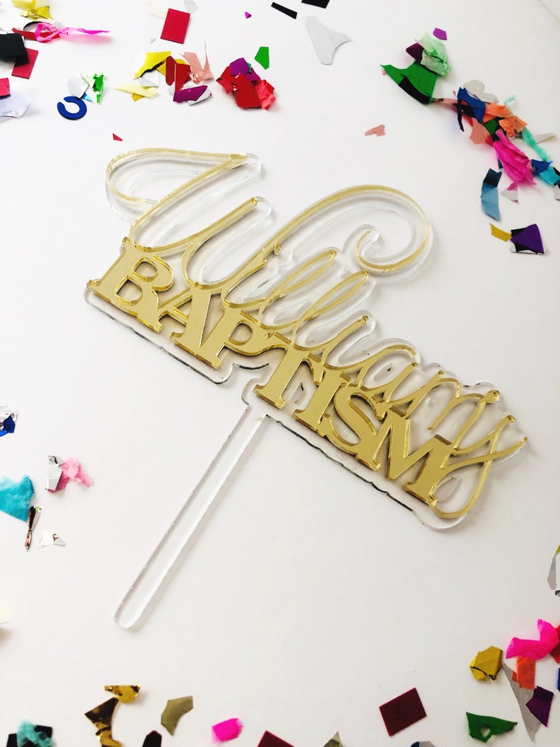 Craft Supplies & Tools Cake Toppers & Picks Paper, Party & Kids double ...