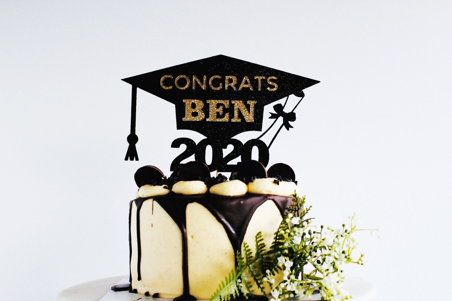 Personalised Graduation Hat Topper Class of 2020 Personslised - Etsy UK