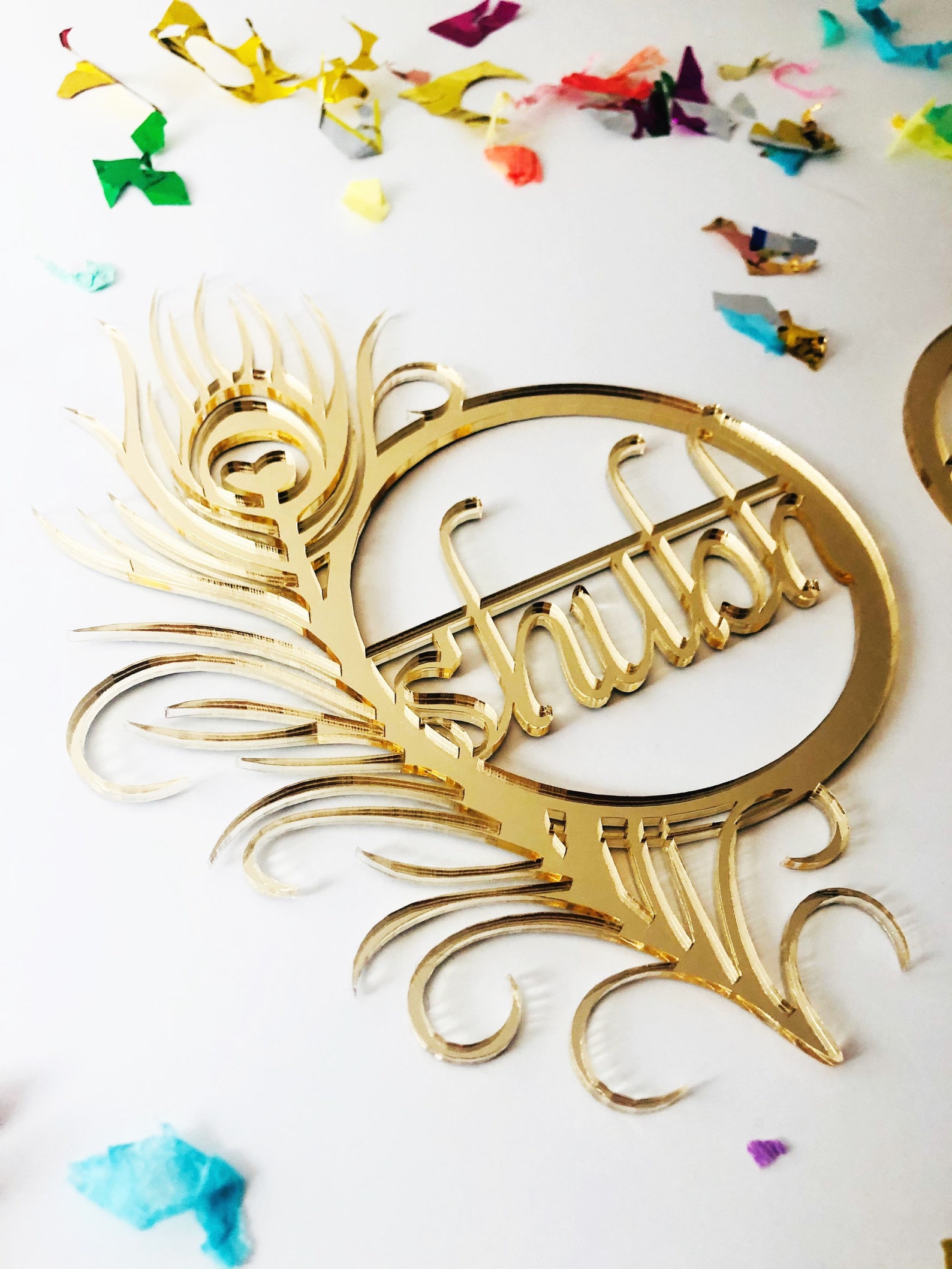 Shubh Labh Pair Wall Hangings Om Sign Diwali Sign Diwali | Etsy