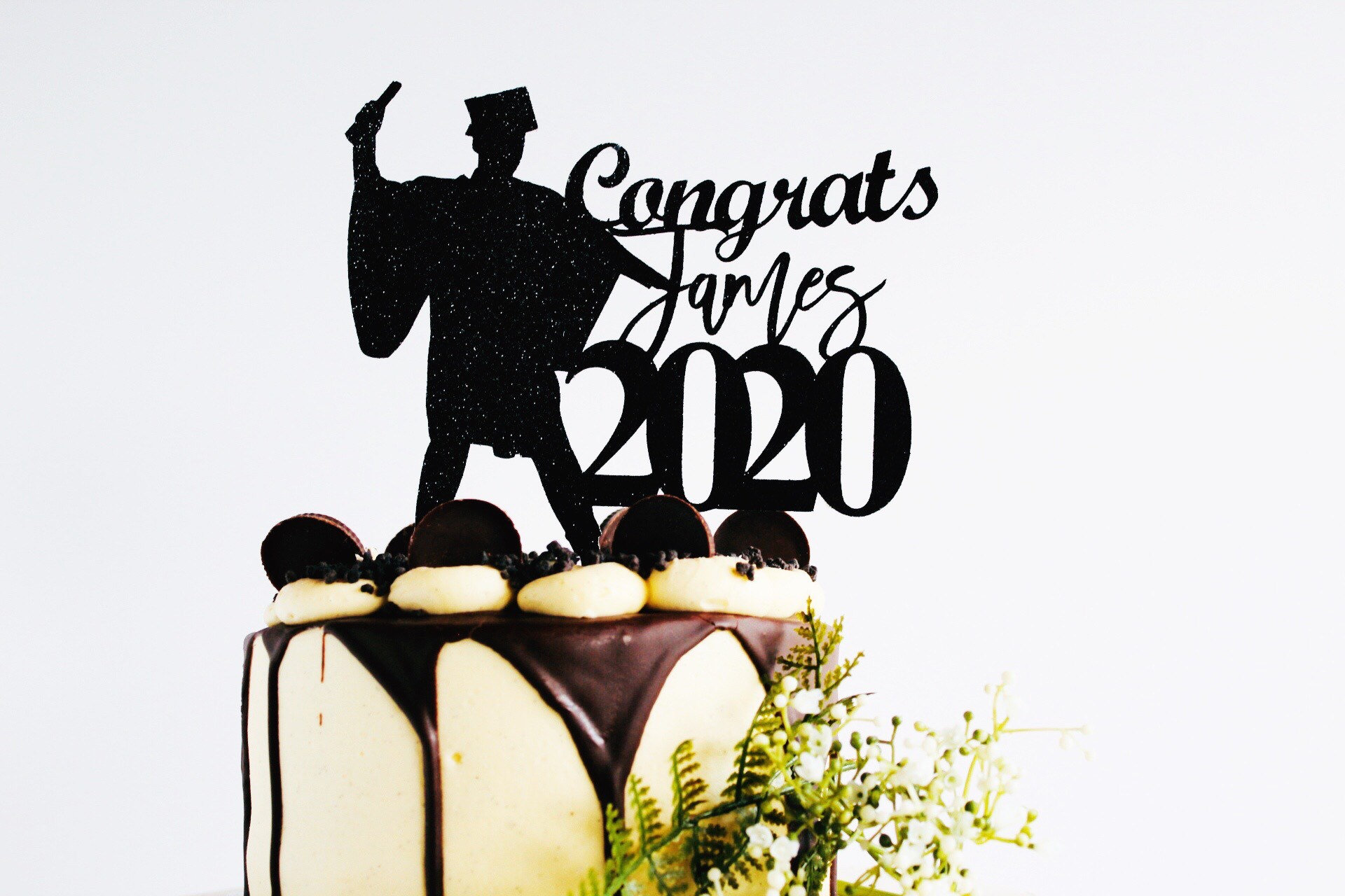 Graduation Cake Topper Class of 2020 Personslised Cake Topper | Etsy UK