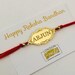 Personalised Rakhi, Gold Rakhi, Name Rakhi, Rakhri, Raksha Bhandan ...