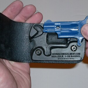 Pocket Holster, Wallet Style for Full Concealment NAA 22LR 1-1/8 Barrel ...