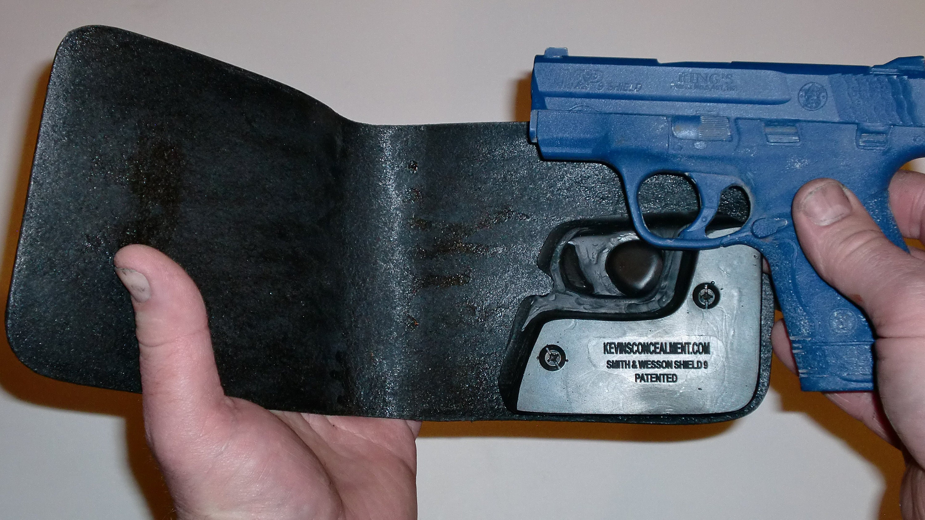 Pocket Holster Wallet Style for Full Concealment S&W Shield | Etsy