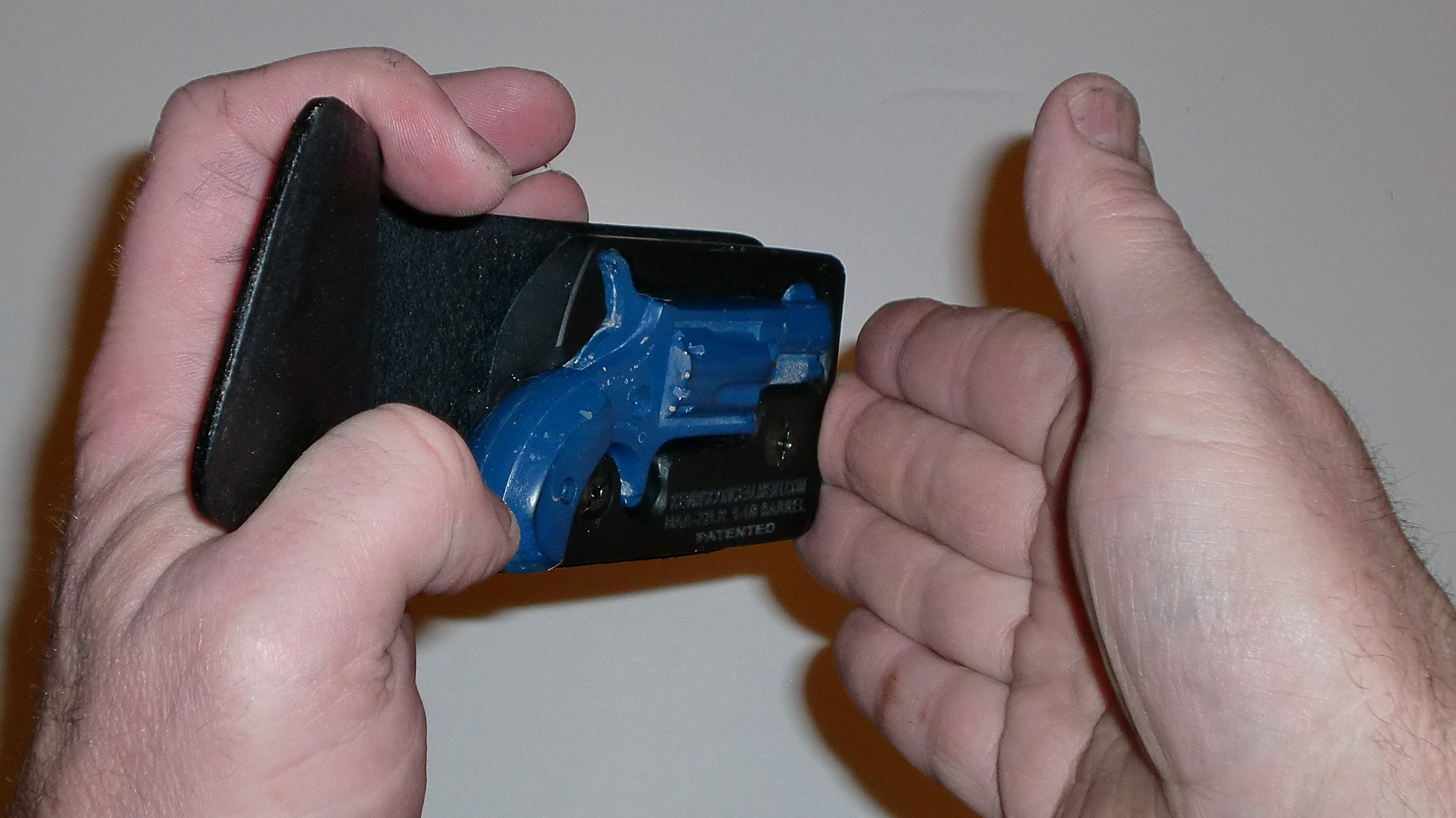 Pocket Holster, Wallet Style for Full Concealment NAA 22LR 1-1/8 Barrel ...