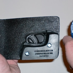 Pocket Holster, Wallet Style for Full Concealment Springfield Hellcat ...