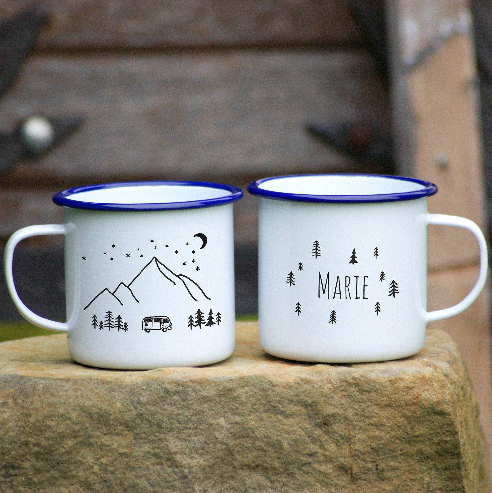 Drink & Barware Kitchen & Dining Personalised Vanlife Mug Campervan ...