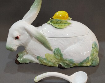 Bunny Tureen - Etsy