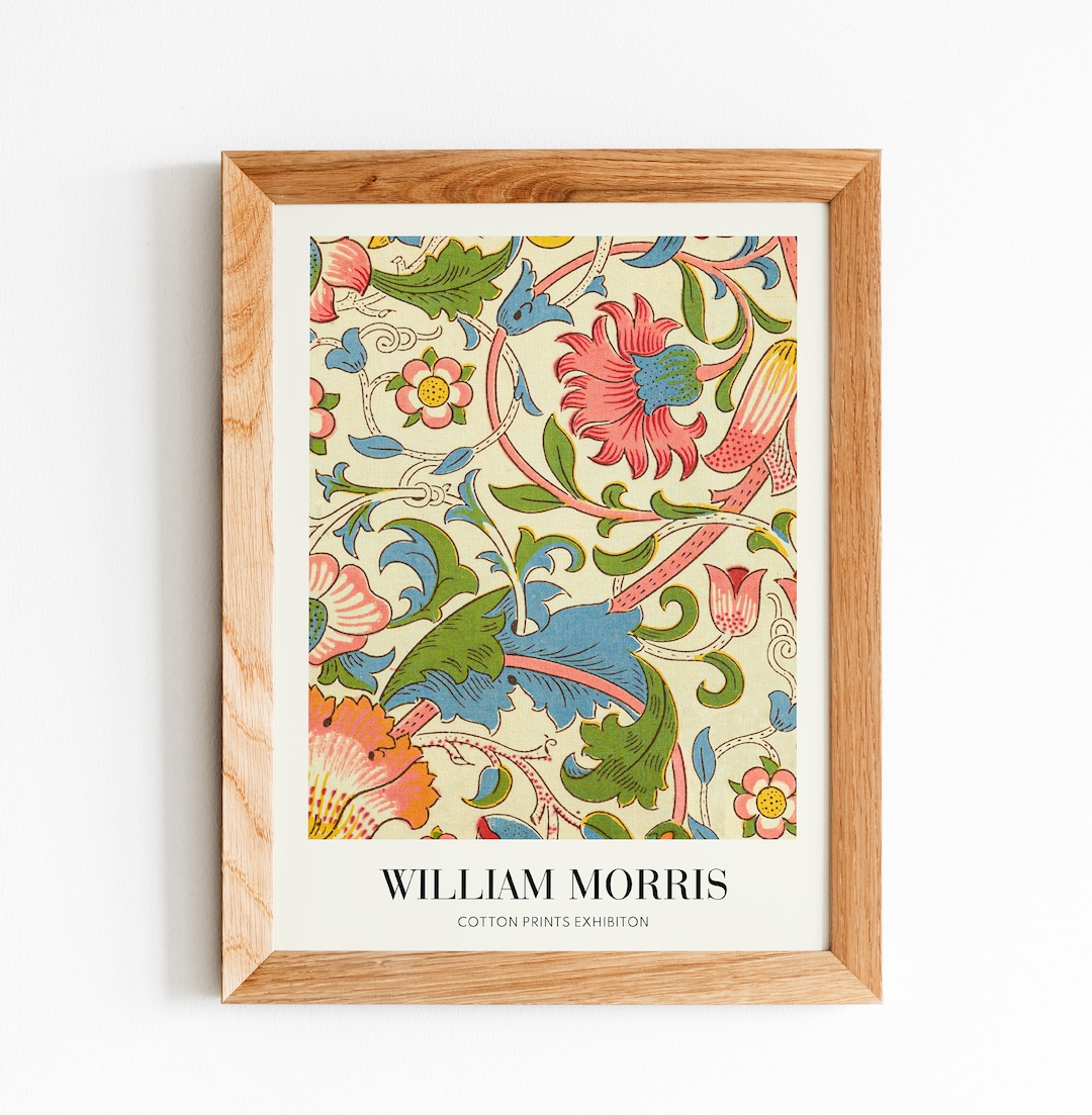 William Morris Print, William Morris Wall Art, William Morris Paint ...
