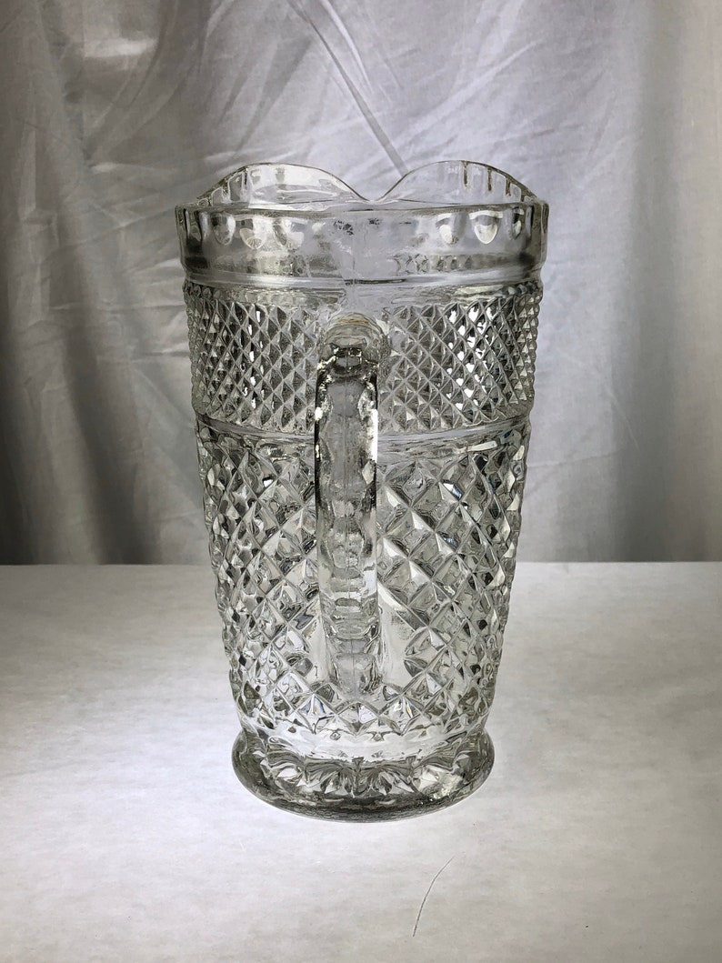 Large Glass Wexford Beverage Pitcher by Anchor Hocking - Etsy