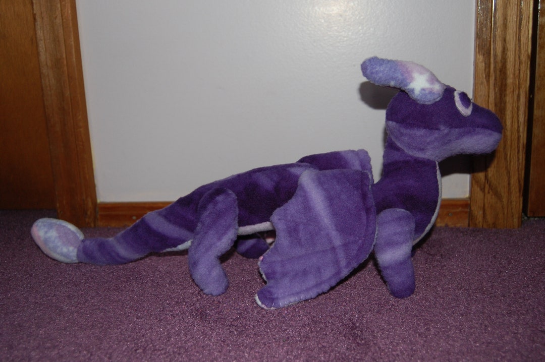 Purple Dragon Plushie - Etsy