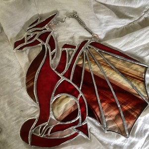 Wispy Elemental Dragon Suncatcher - Etsy