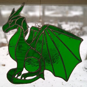 Wispy Elemental Dragon Suncatcher - Etsy