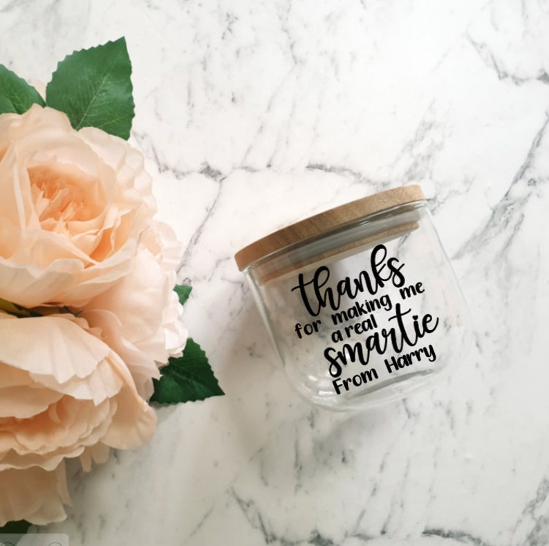 Christmas Smartie Lolly Jar Decal DIY Vinyl Label to Apply to - Etsy