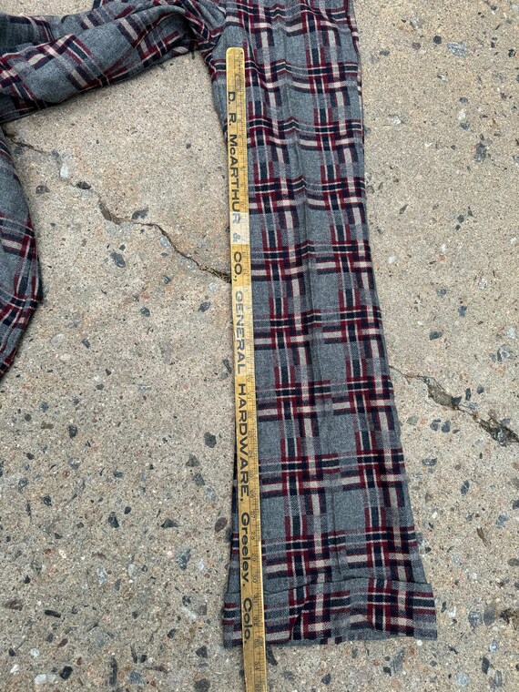 Vintage 1970’s Deadstock McMurray wool/nylon plaid fl… - Gem