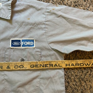 Vintage 1960’s Ford Mechanic Shirt Size Small King Kole - Etsy