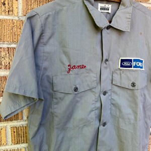 Vintage 1960’s Ford Mechanic Shirt Size Small King Kole - Etsy