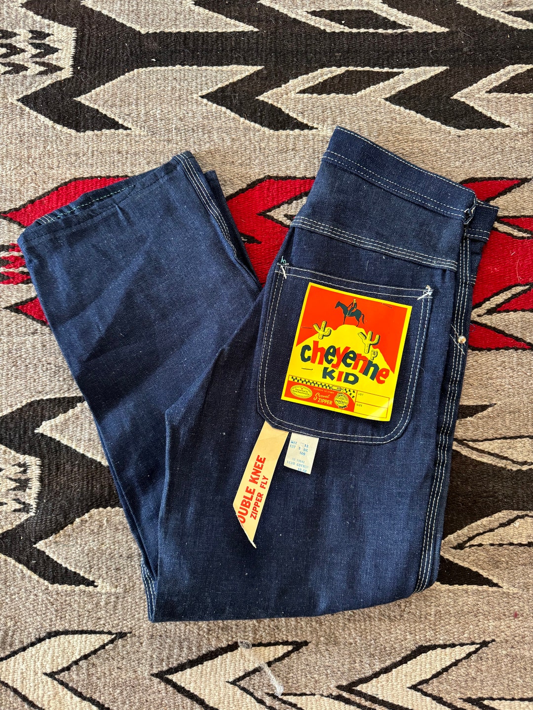 Vintage Deadstock 1950’s Cheyenne Kid Western Denim Pants Toddler ...