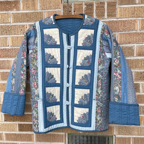 Patchwork Quilt Jacket - Etsy