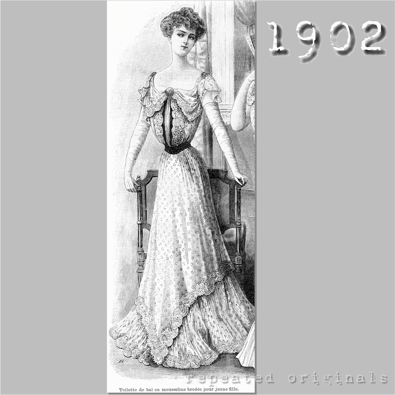 1900 Ball Gowns - Etsy