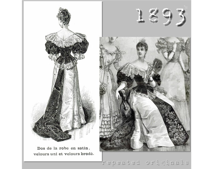 Combinations chemise and Drawers Victorian Reproduction PDF Pattern ...